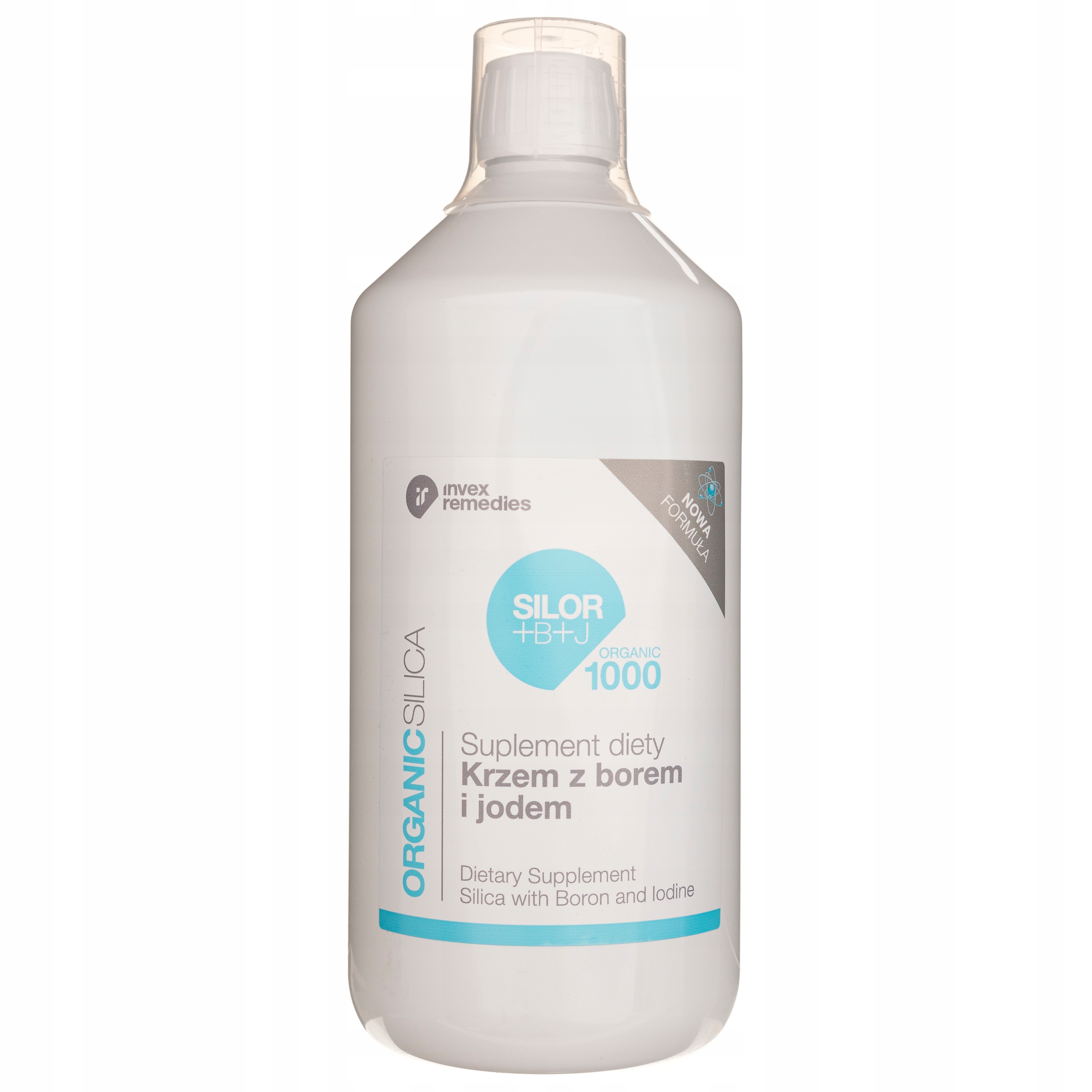 INVEX REMEDIES PŁYN KRZEM BOR JOD 1L SILOR+B+J (5902768409727) • Cena ...