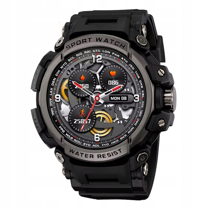 Zegarek męski / MK-Tech / SMARTWATCH / krokomierz / pulsometr ...