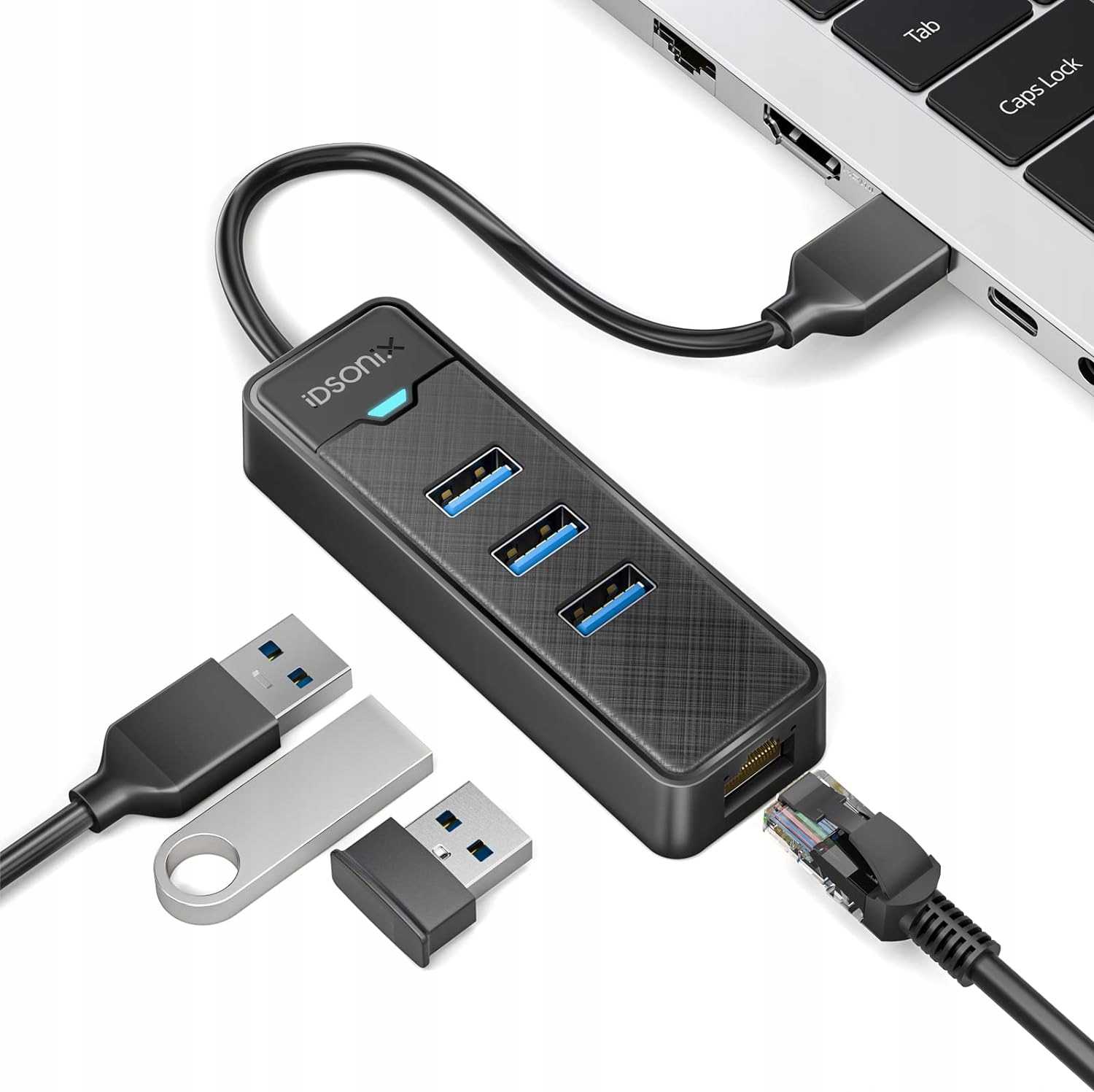 ADAPTER PRZEJŚCIÓWKA HUB KONWERTER Z USB NA ETHERNET RJ45 3X USB ... ADAPTER PRZEJŚCIÓWKA HUB KONWERTER Z USB NA ETHERNET RJ45 3X USB ...