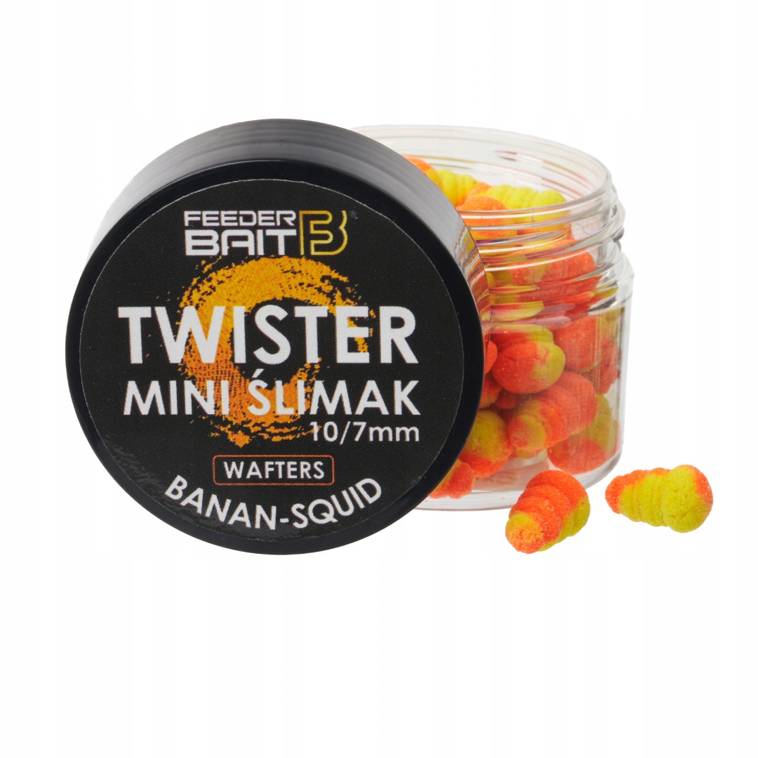 Feeder Bait Twister Mini Ślimak 10/7mm Banan & Squid - 5904619770598 ...