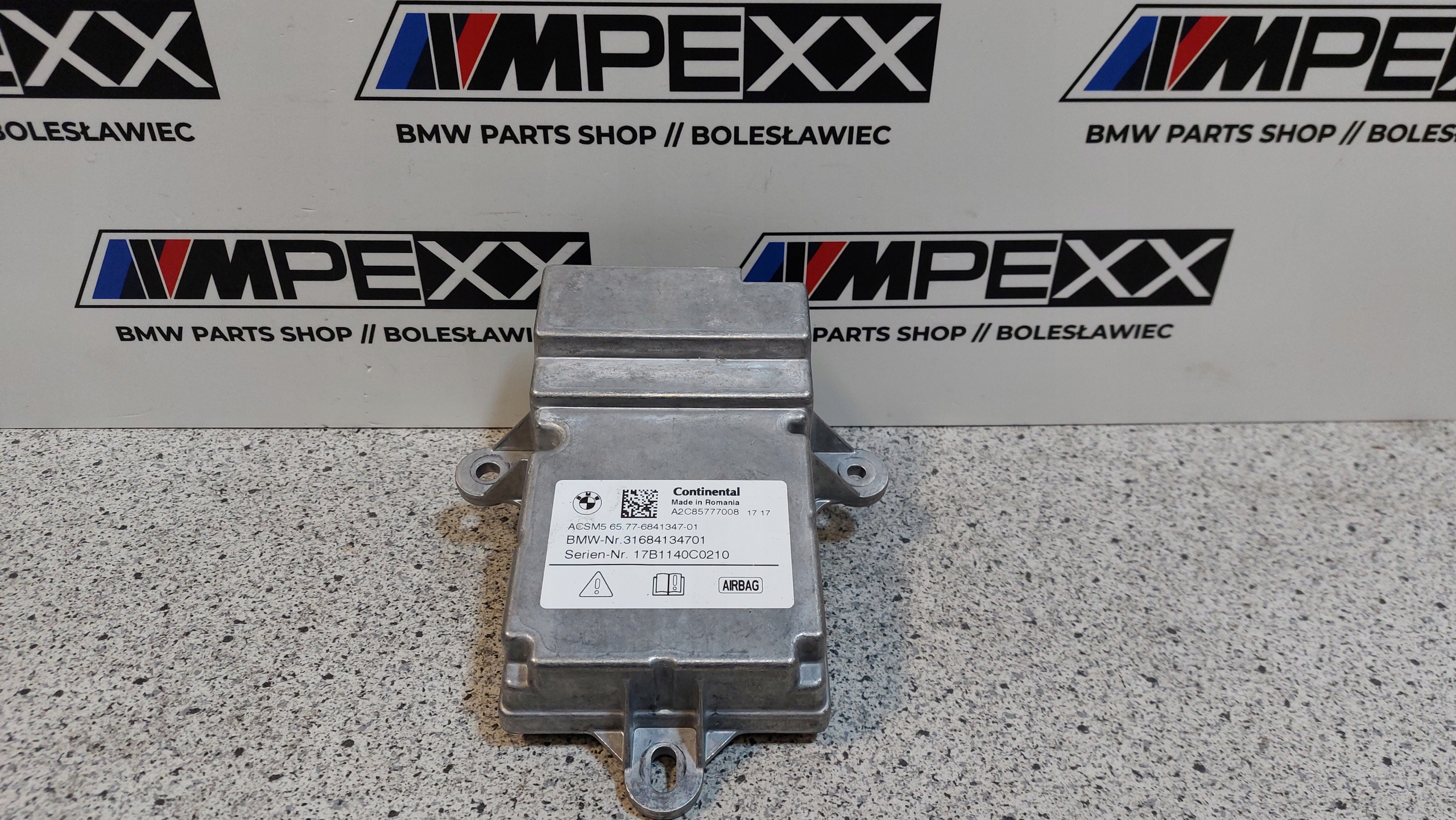 BMW G30 G31 G32 MODUŁ STEROWNIK PODUSZKI 6841347 za 999 zł z ...