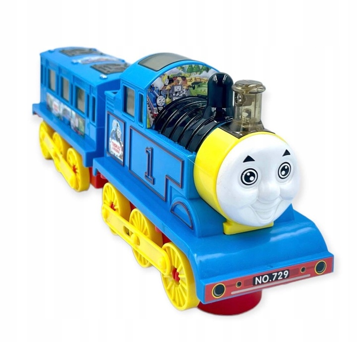 KOLEJKA TOMEK POCIĄG JEŹDZI ŚWIECI DUŻA CIUCHCIA 12920805630 - Allegro.pl