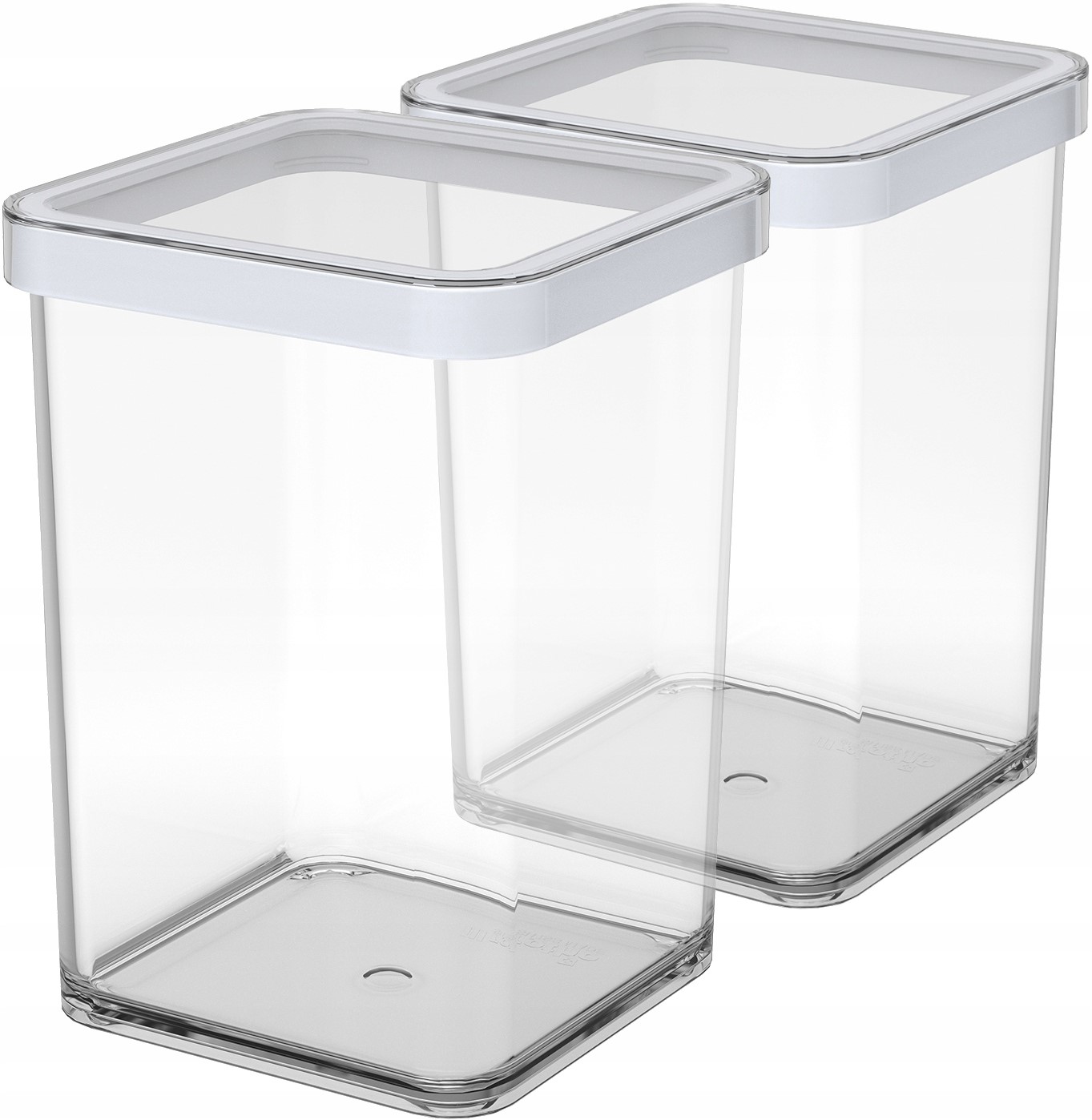 Pojemniki na żywność przezroczyste Rotho Loft 2x1l (1160490000) • Cena ...