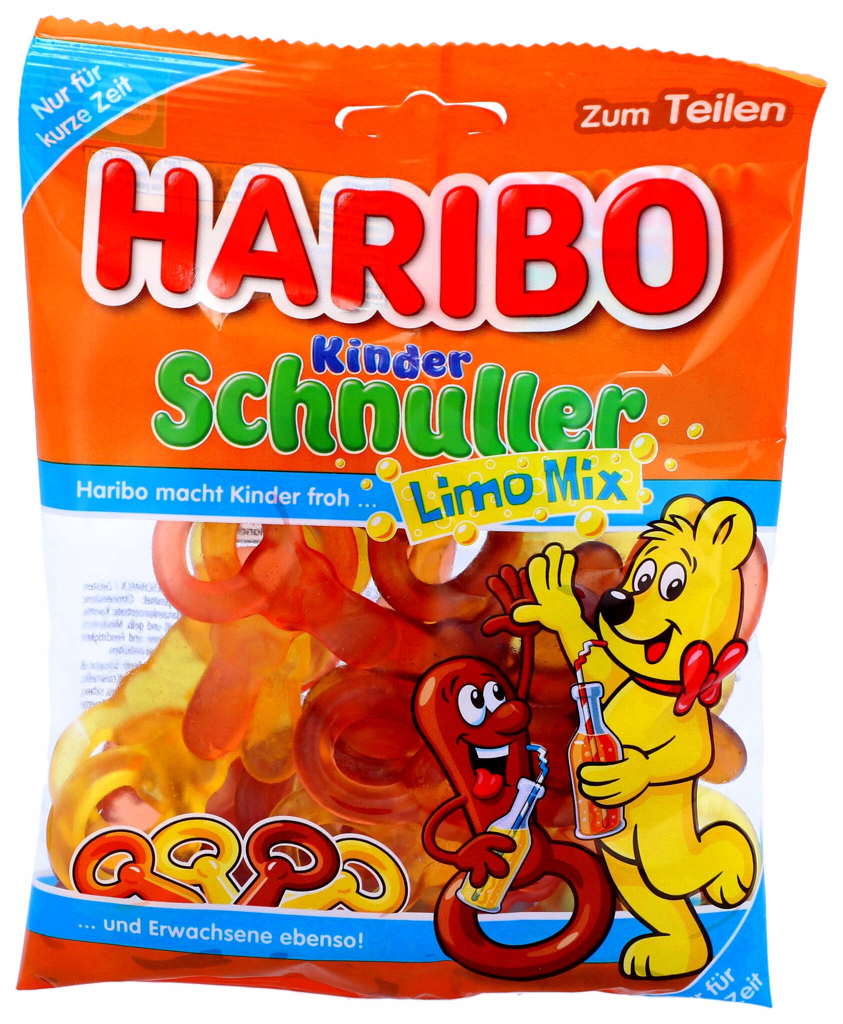 Żelki Pianki Owocowe HARIBO Kinder Schnuller Limo Mix 175g 15263810108 ...