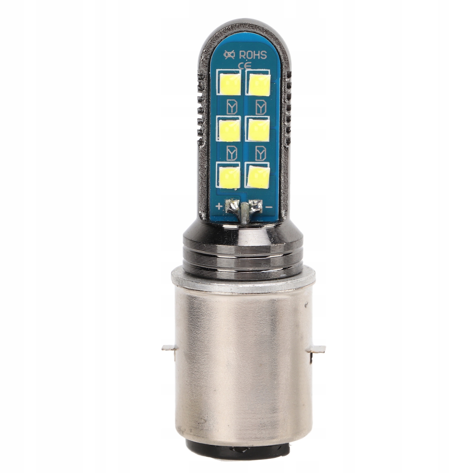 12LED BA20D LED reflektor motocykl pojazd elektryczny podwójny pazur ...