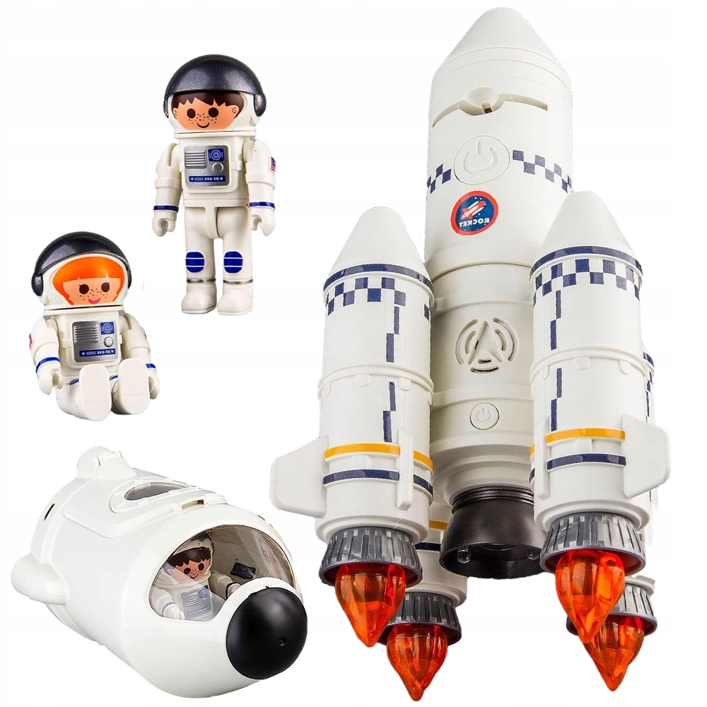 RAKIETA 5W1 KOSMONAUTA STATKI KOSMICZNE LAMPA PROJEKCYJNA PREZENT (0887484521395) • Cena, Opinie ...