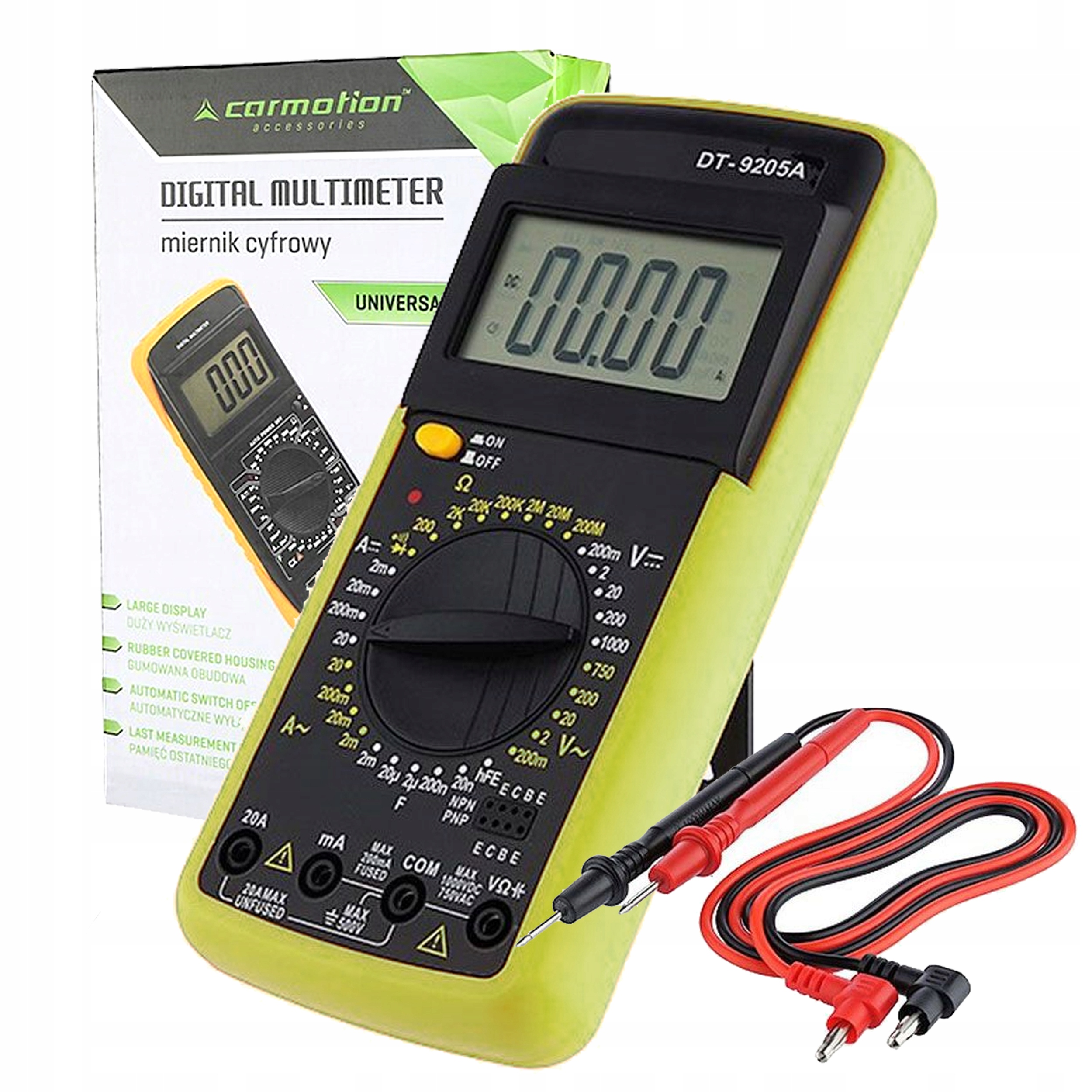 Miernik cyfrowy prądu elektryczny multimetr uniwersalny tester napięcia ... Miernik cyfrowy prądu elektryczny multimetr uniwersalny tester napięcia ...