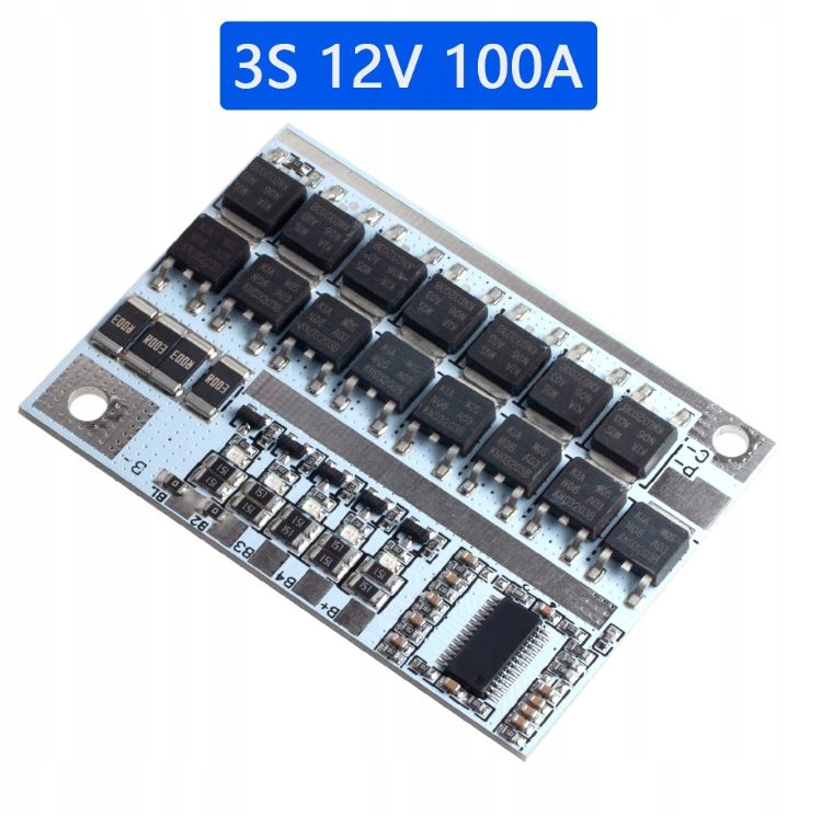 Balanser Danko Elektronika Moduł zarządzania ładowaniem BMS 3S 100A 3 ...