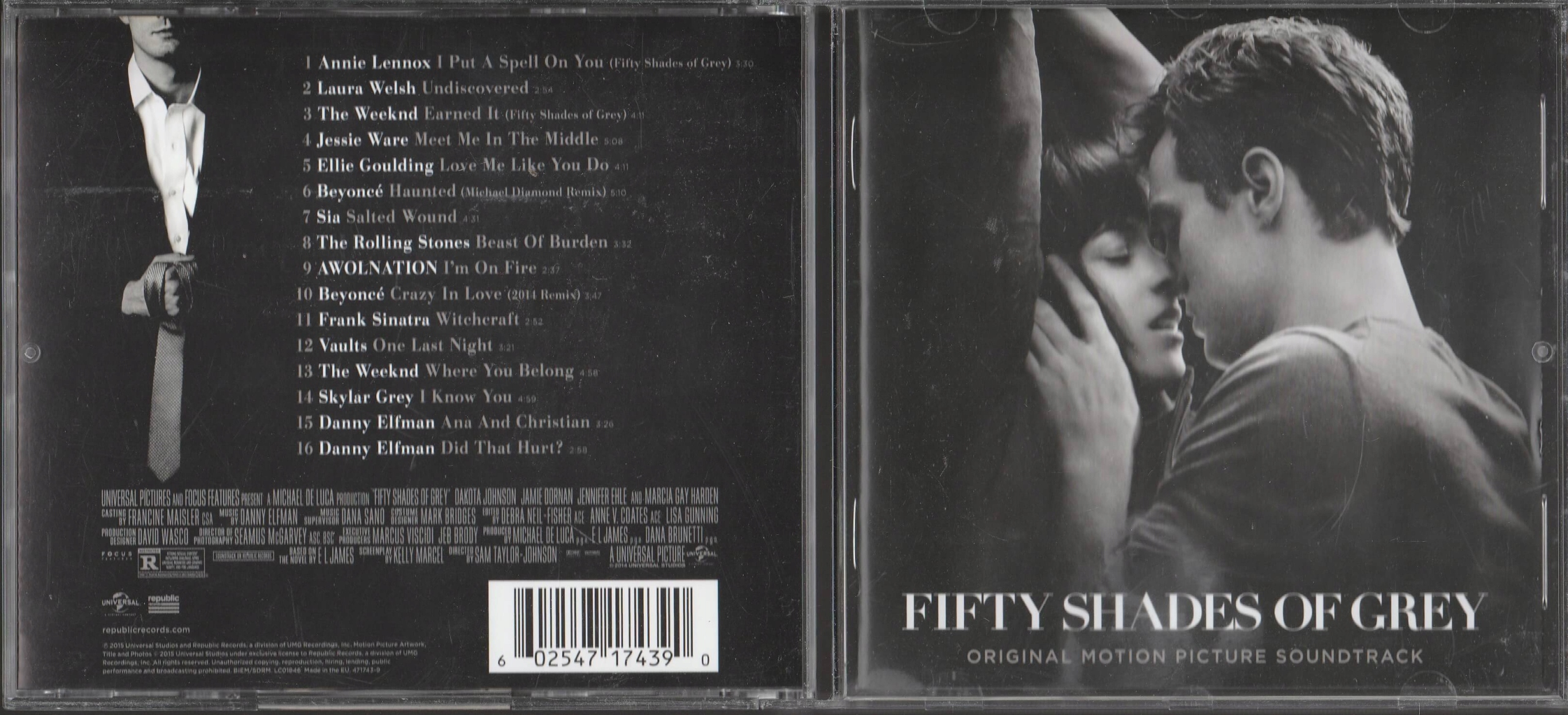 Płyta CD Fifty Shades Of Grey Soundtrack I Wydanie ... Płyta CD Fifty Shades Of Grey Soundtrack I Wydanie ...