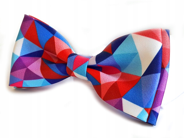 MUCHA MUSZKA MĘSKA MAŁA DZIECIĘCA / CHŁOPIĘCA KOLOROWA WE WZORY ...