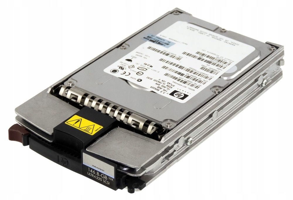 DYSK TWARDY WEWNĘTRZNY SSD SERWEROWY HP 146 GB 10K RPM Wide Ultra320 ...