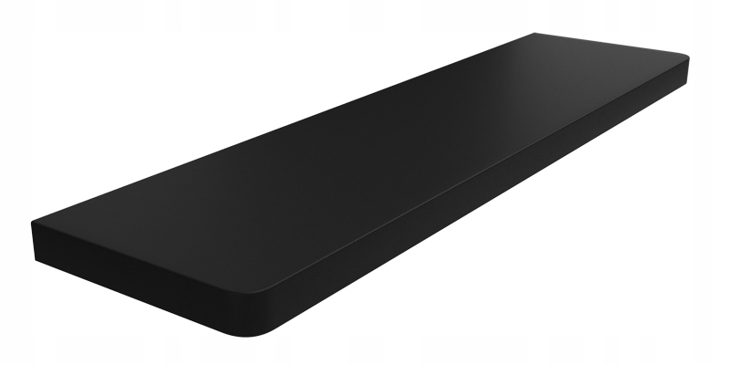 Parapet MDF Czarny matowy 40cm gr. 2cm • Cena, Opinie • Parapety ...