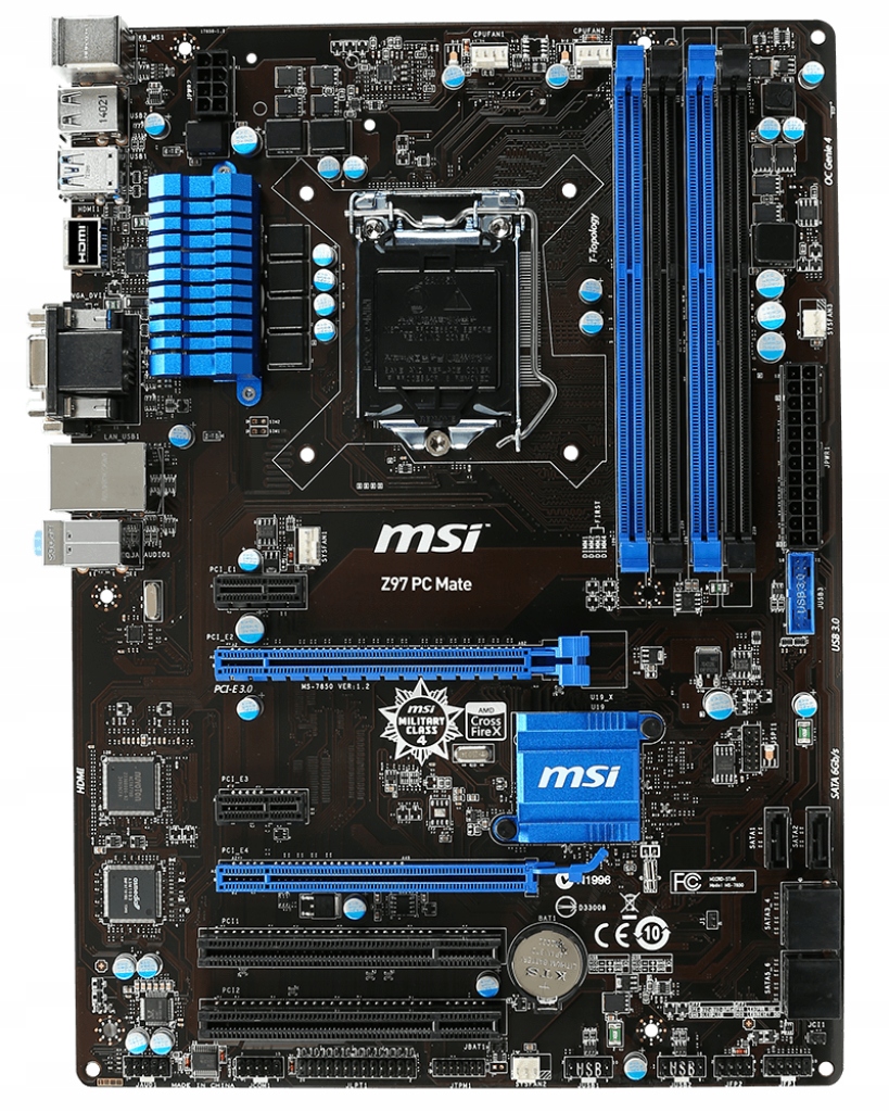 Płyta główna MSI Z97 PC Mate socket 1150 w Marki - Sklep, Opinie, Cena ...