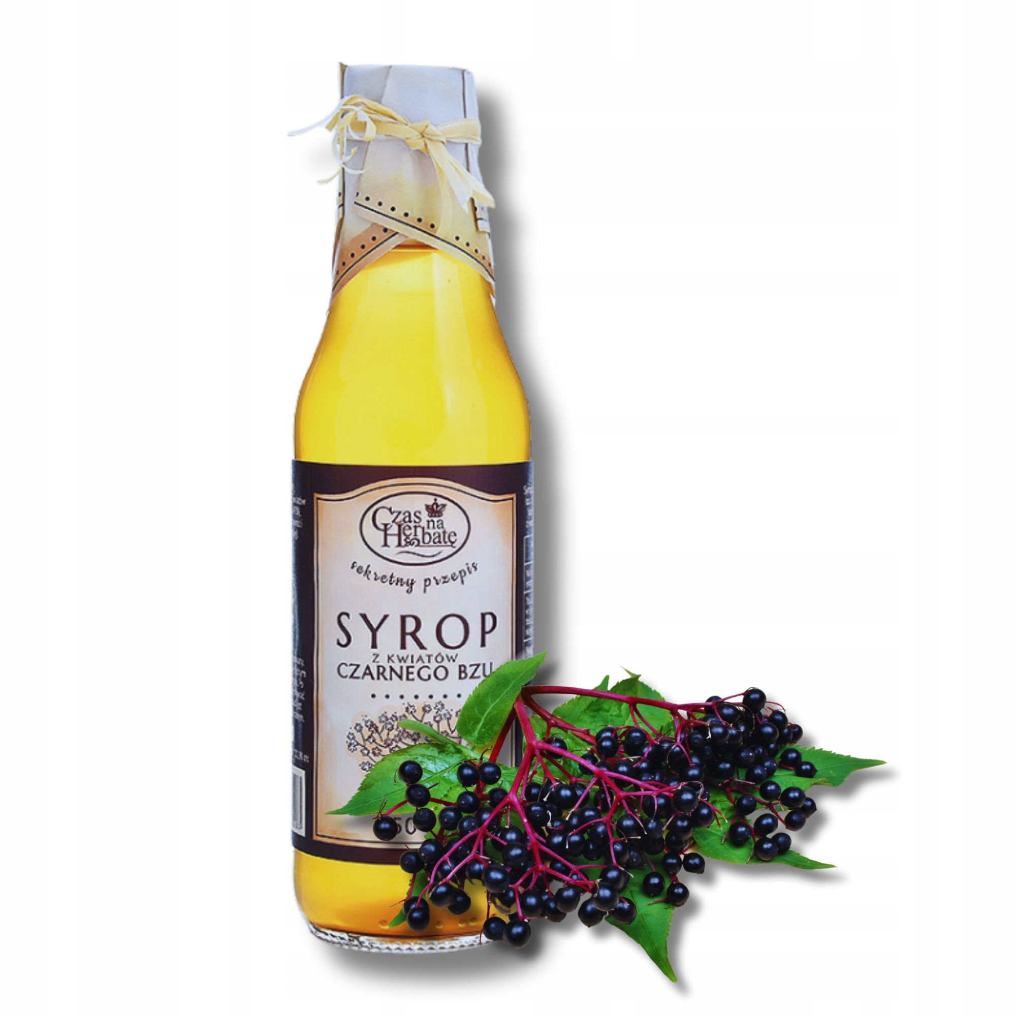 Syrop owocowy CZARNY BEZ naturalny 250ml do drinków herbaty ...