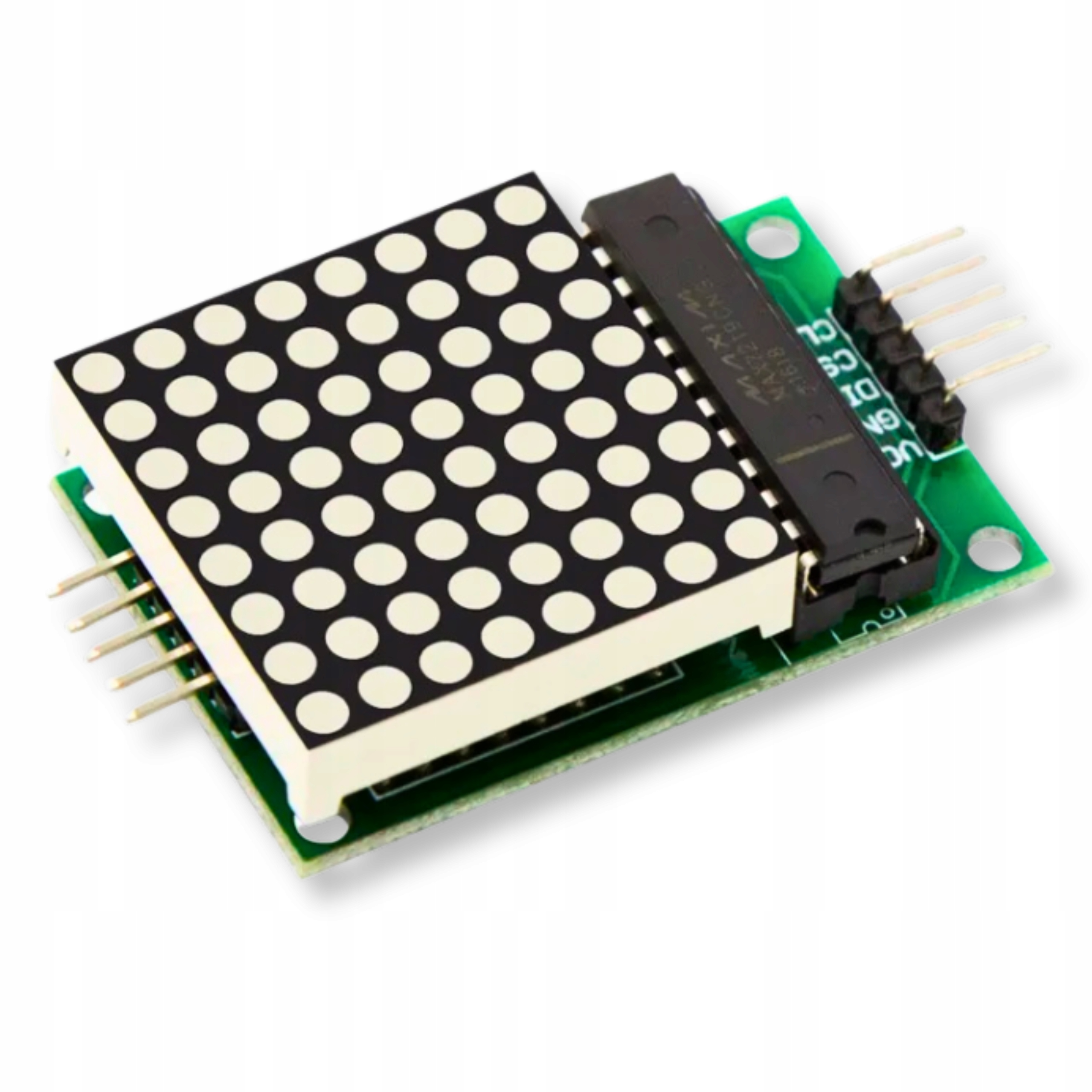 Matryca LED na SPI 8x8 MAX7219 czerwona + sterownik + przewody do Arduino - Sklep, Opinie, Cena ...