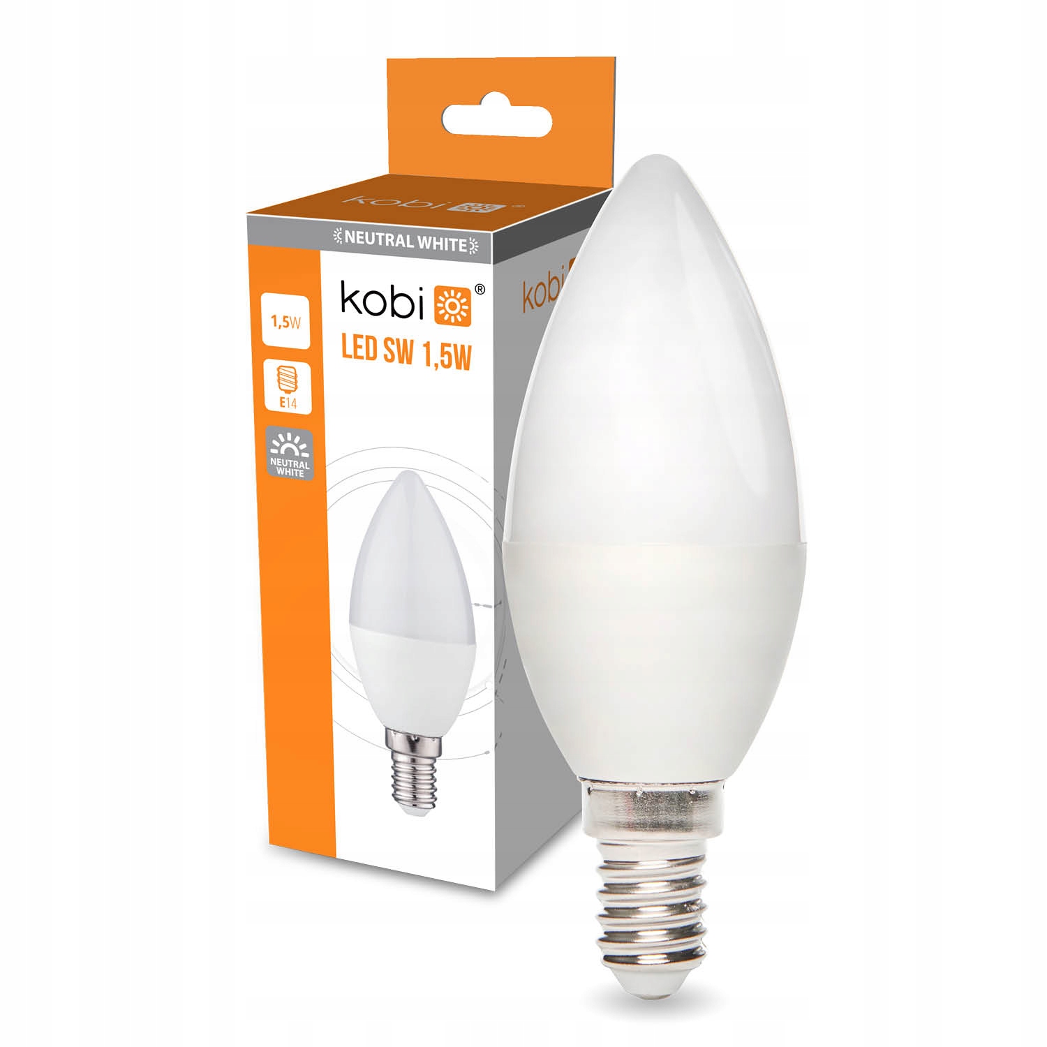 Żarówka LED SW 1,5W E14 barwa neutralna biała (KASWE1415NB) • Cena ... Żarówka LED SW 1,5W E14 barwa neutralna biała (KASWE1415NB) • Cena ...