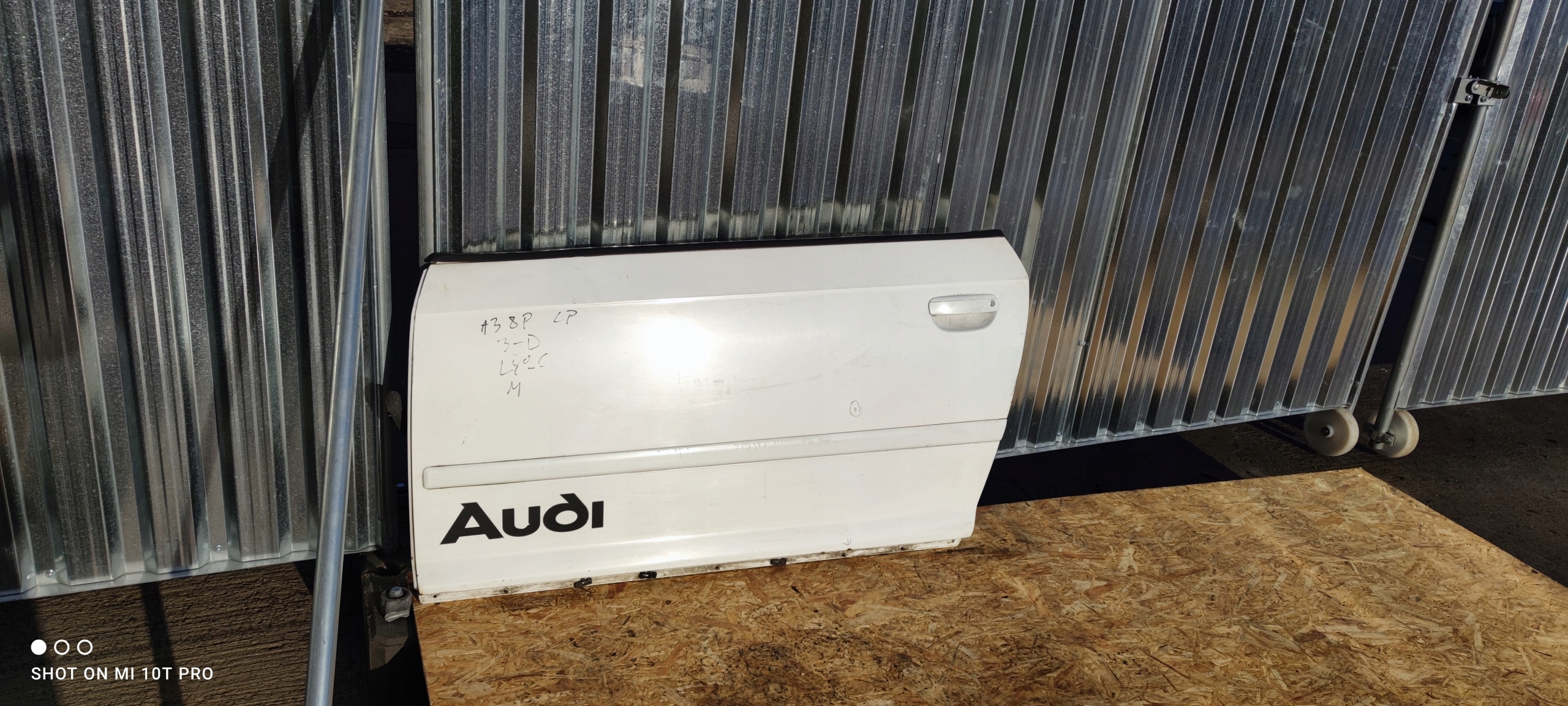 DRZWI LEWY PRZÓD AUDI A3 8P LIFT LY9C 3-DRZWI za 279.00PLN z PRZYSTAJŃ ...