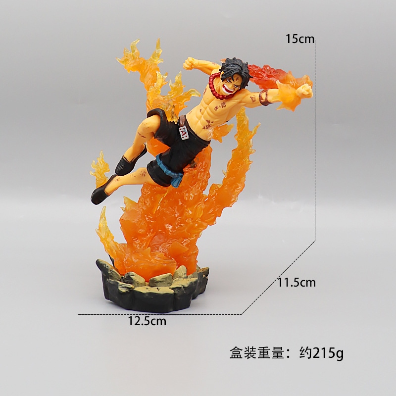 One Piece Fire Fist Luffy Ghost Slash Zoro Figure Модель Периферійні ...
