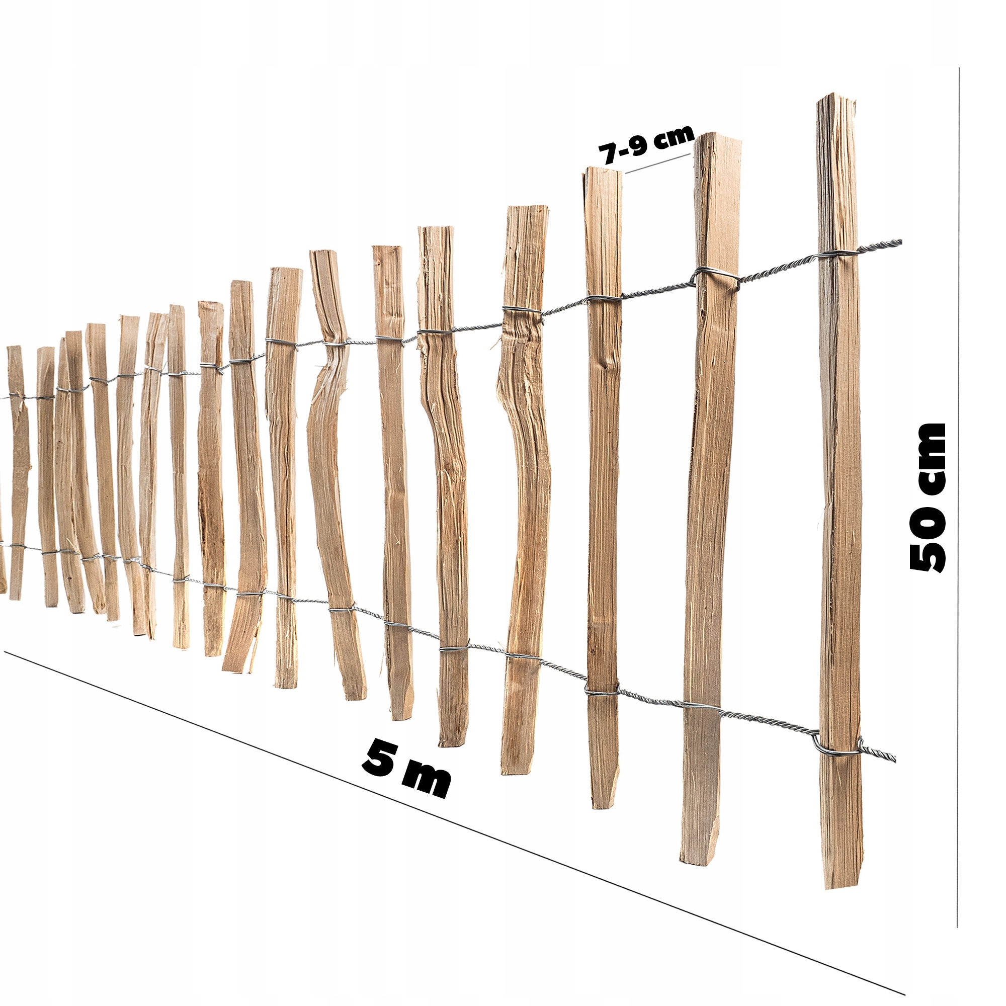 Kup Płot Drewniany Ogrodzenie Leszczynowe 500x50 7-9cm na arena.pl i ...
