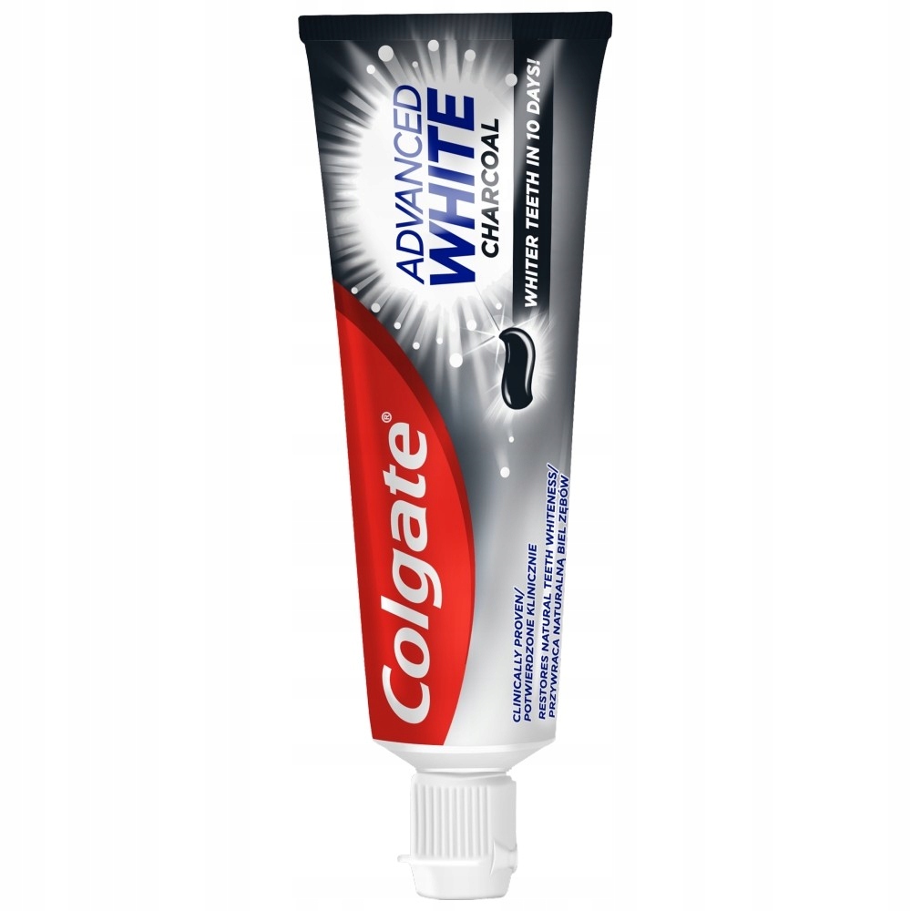 COLGATE Pasta do zębów Advanced White Aktywny Węgiel 75ml 15451936578 ...