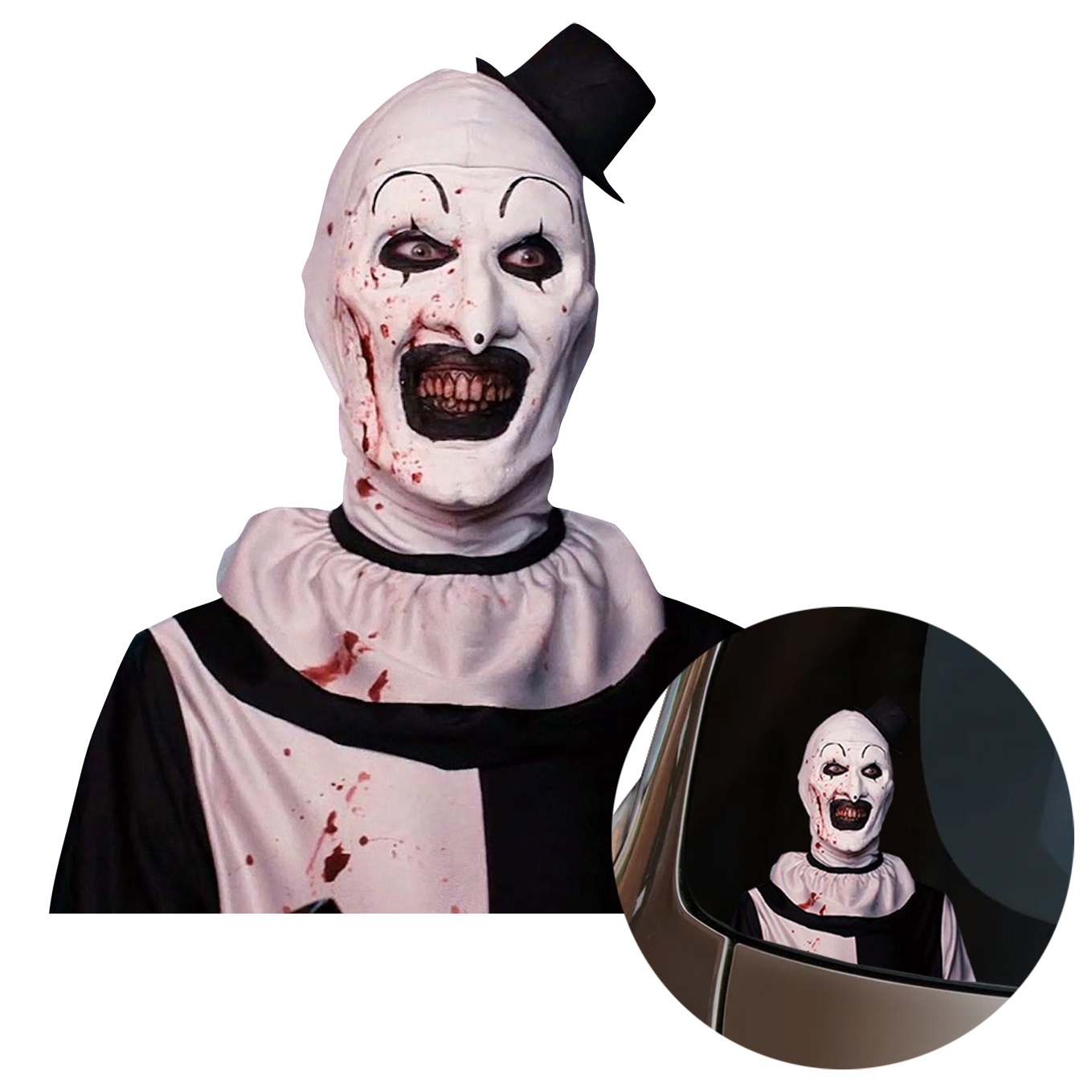 NÁLEPKA na auto KLAUN MOVIE CLOWN Horor 12x11 TISK, (5906124818314 ...