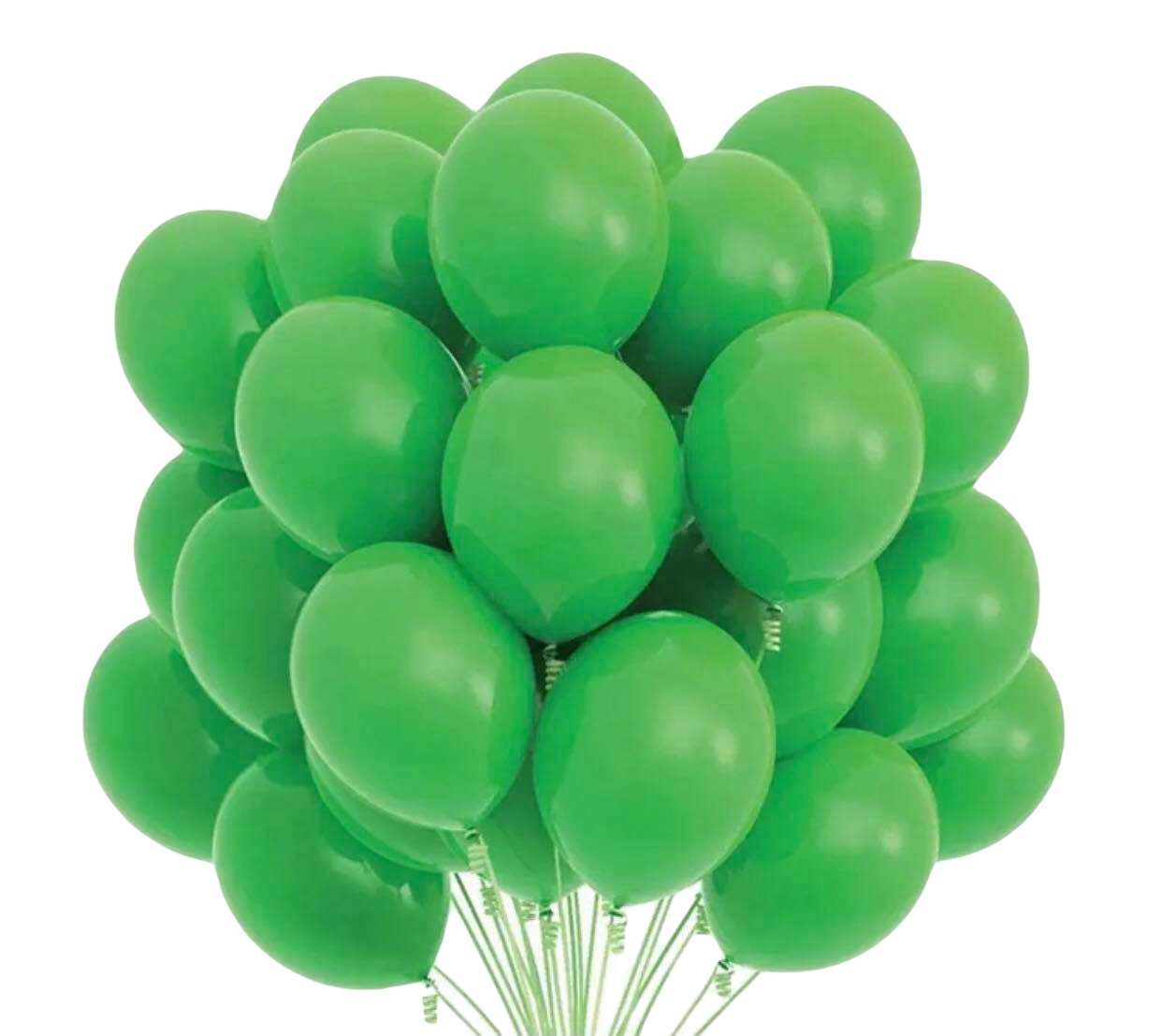 BALONY ZIELONE URODZINOWE KOMUNIA WESELE 50 SZT 13721357587 - Allegro.pl