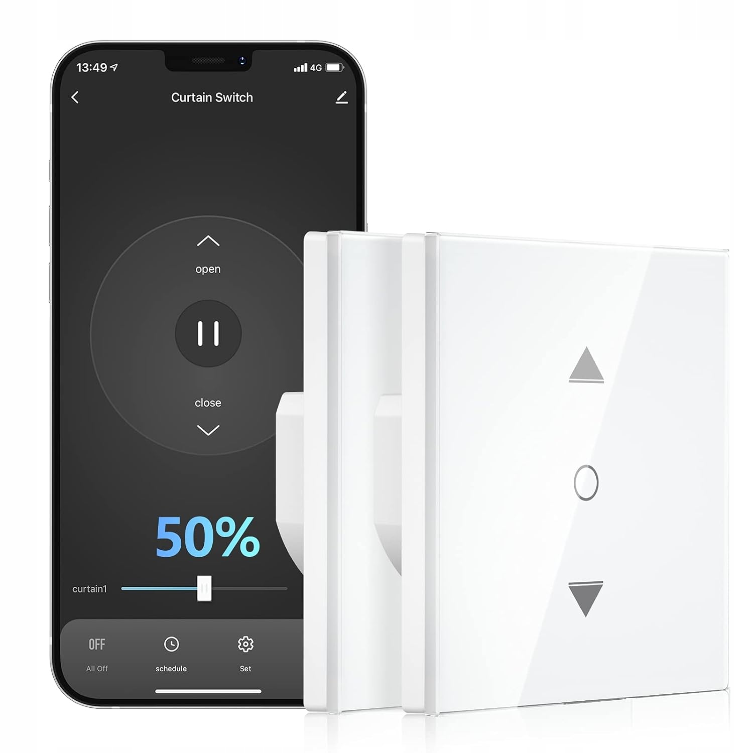 PRZEŁĄCZNIK DO ROLET INTELIGENTNY WŁĄCZNIK WIFI NOWOCZESNY ...