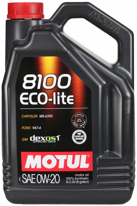 MOTUL 8100 ECO-LITE 0W20 5L API SN/CF ILSAC GF-5 104983 za 249,90 zł z ...