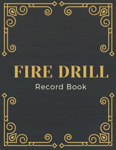 Paper, Safety Daily Fire Drill Record Book: Fire Drill Log Book A4 ...