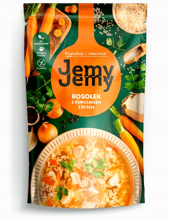 JEMY JEMY ROSÓŁ z kurczakiem i ryżem 450g PROFI Rosołek (5901696011903) • Cena, Opinie • Zupy ...
