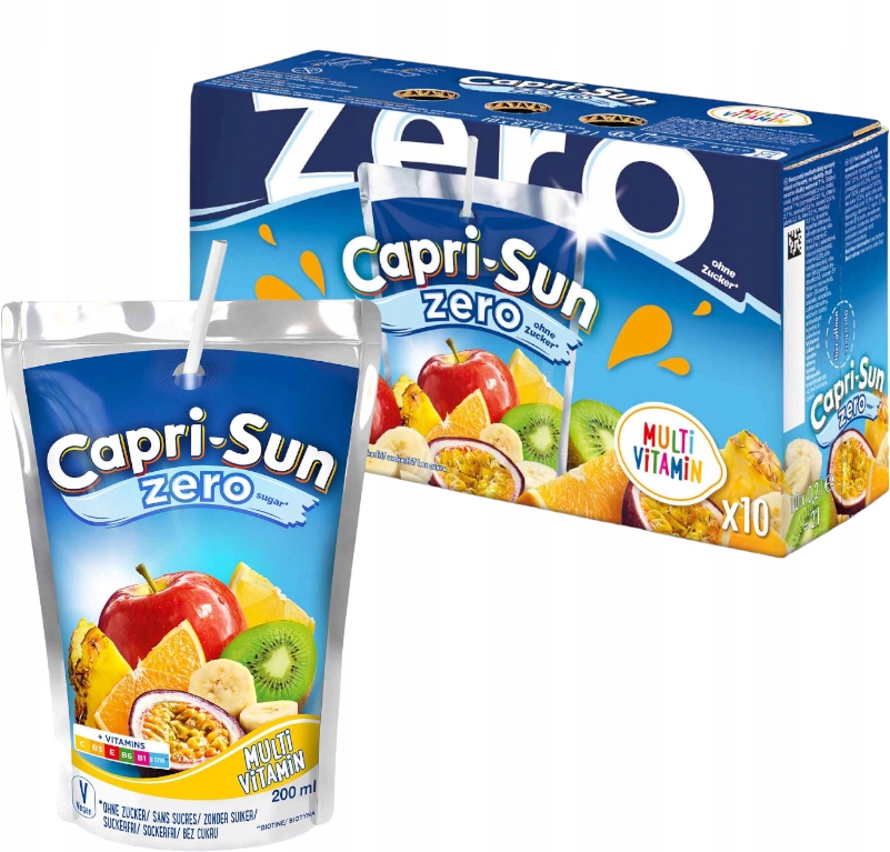 Syrop Wieloowocowy Capri-sun - Niska cena na Allegro