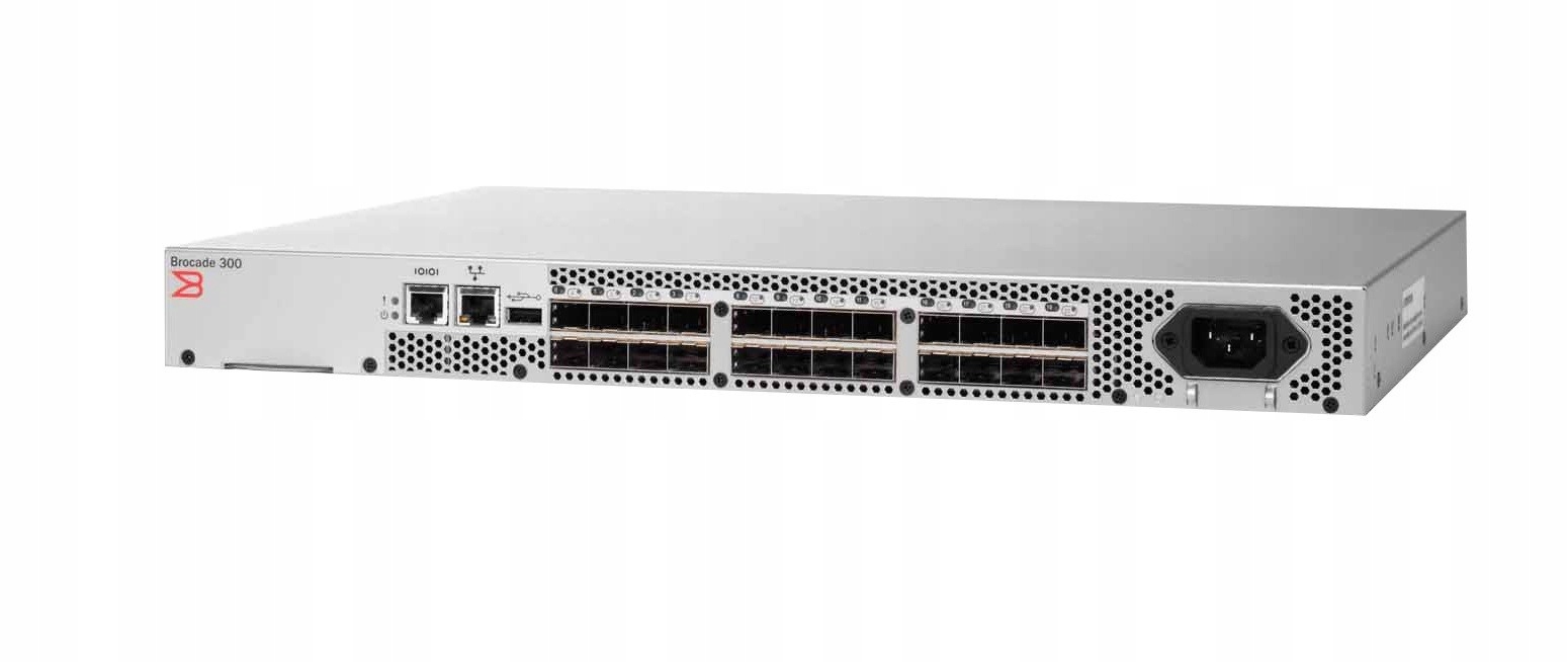 Brocade 300 8gbit 24/24 Switch SAN FC EGML 8GFL FL Trunking - Sklep ...
