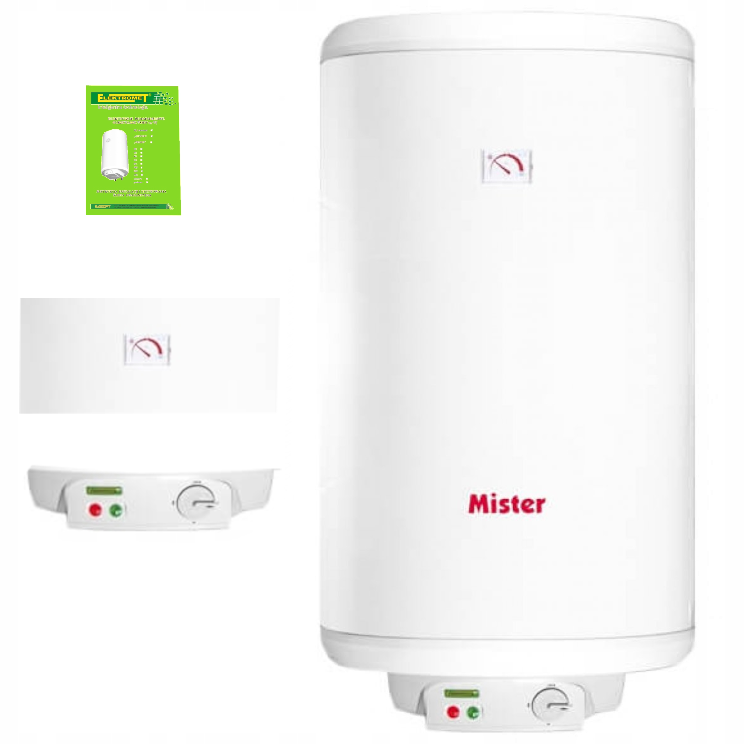 BOJLER OGRZEWACZ ELEKTRYCZNY WODY WISZĄCY ŚCIENNY TERMA 120L GRZAŁKA ...