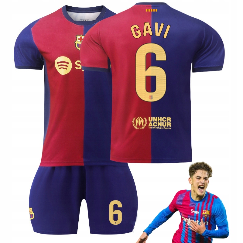 Koszulka Gavi Barcelona - Niska cena na Allegro