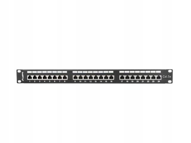 Patch panel Lanberg PPS5-1024-B 1U kat. 5e 24xRJ-45 - Sklep, Opinie ...
