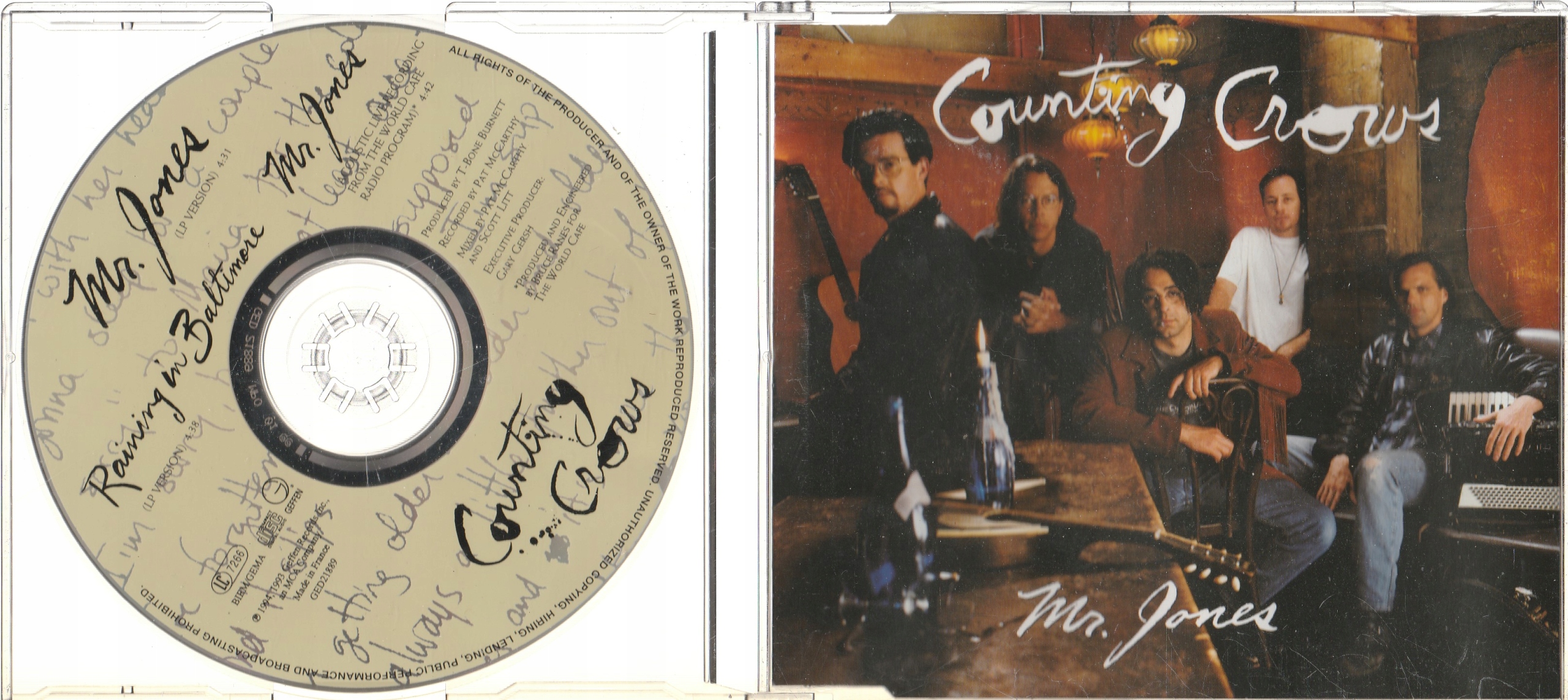 Płyta Maxi CD Counting Crows - Mr. Jones 1994 Singiel _____________________ 16820421668 - Sklepy ...