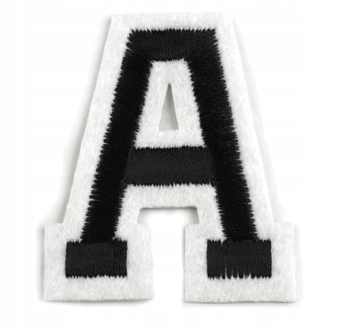 Znak litera "A" - literka NAPRASOWANKA • Cena, Opinie • Aplikacje ...