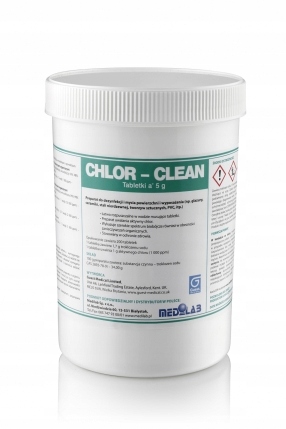 Chlor-Clean tabletki do dezynfekcji i mycia 200szt (5902340981504 ...