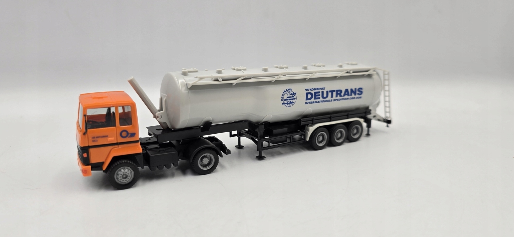 1:87 HERPA FORD + NACZEPA SILO - VE KOMBINAT DEUTRANS 17193043212 ...