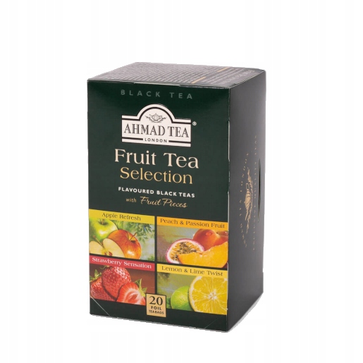 Ahmad Fruit Tea Selection 20 saszetek z herbatą (054881003995) • Cena ...