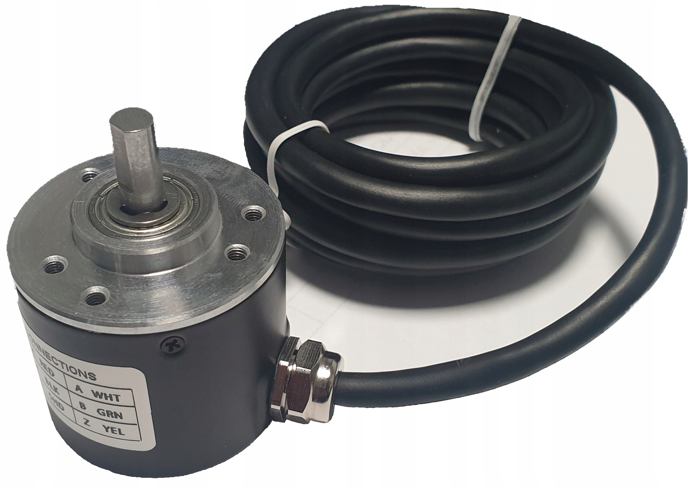 Enkoder obrotowy inkrementalny 200 imp 5-26V HTL • Cena, Opinie - Allegro