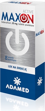 MaxOn Active 25 mg (Sildenafil) lek na potencję 8 tabletek ...