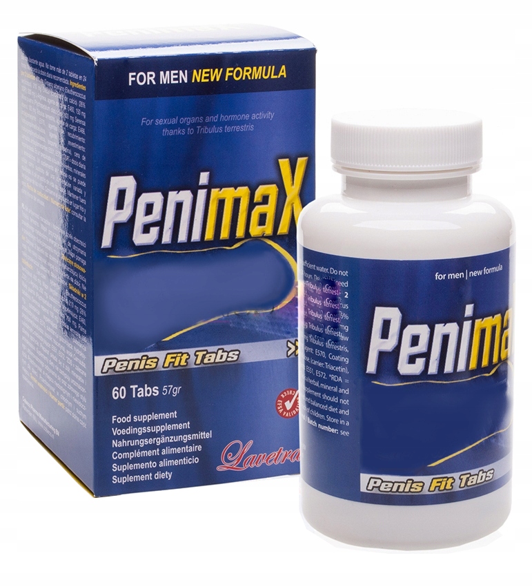 Tabletki na powiększenie penisa Penimax 60 tabs (8718546540226) • Cena ...