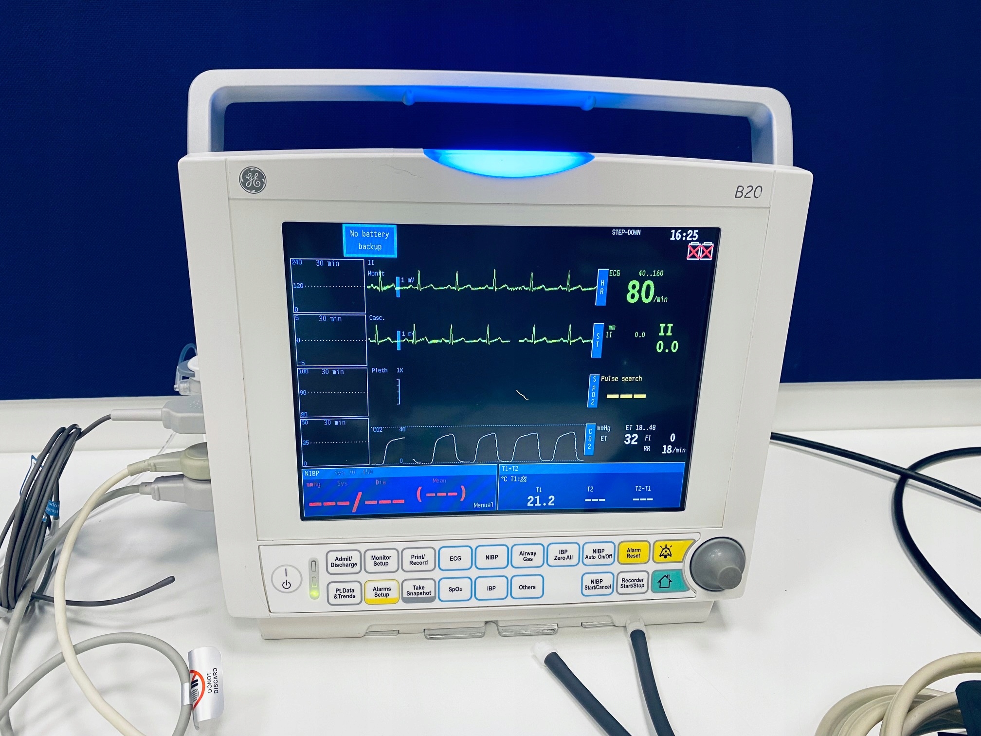 Kardiomonitor Monitor pacjenta GE B20 • Cena, Opinie • Sprzęt i ...