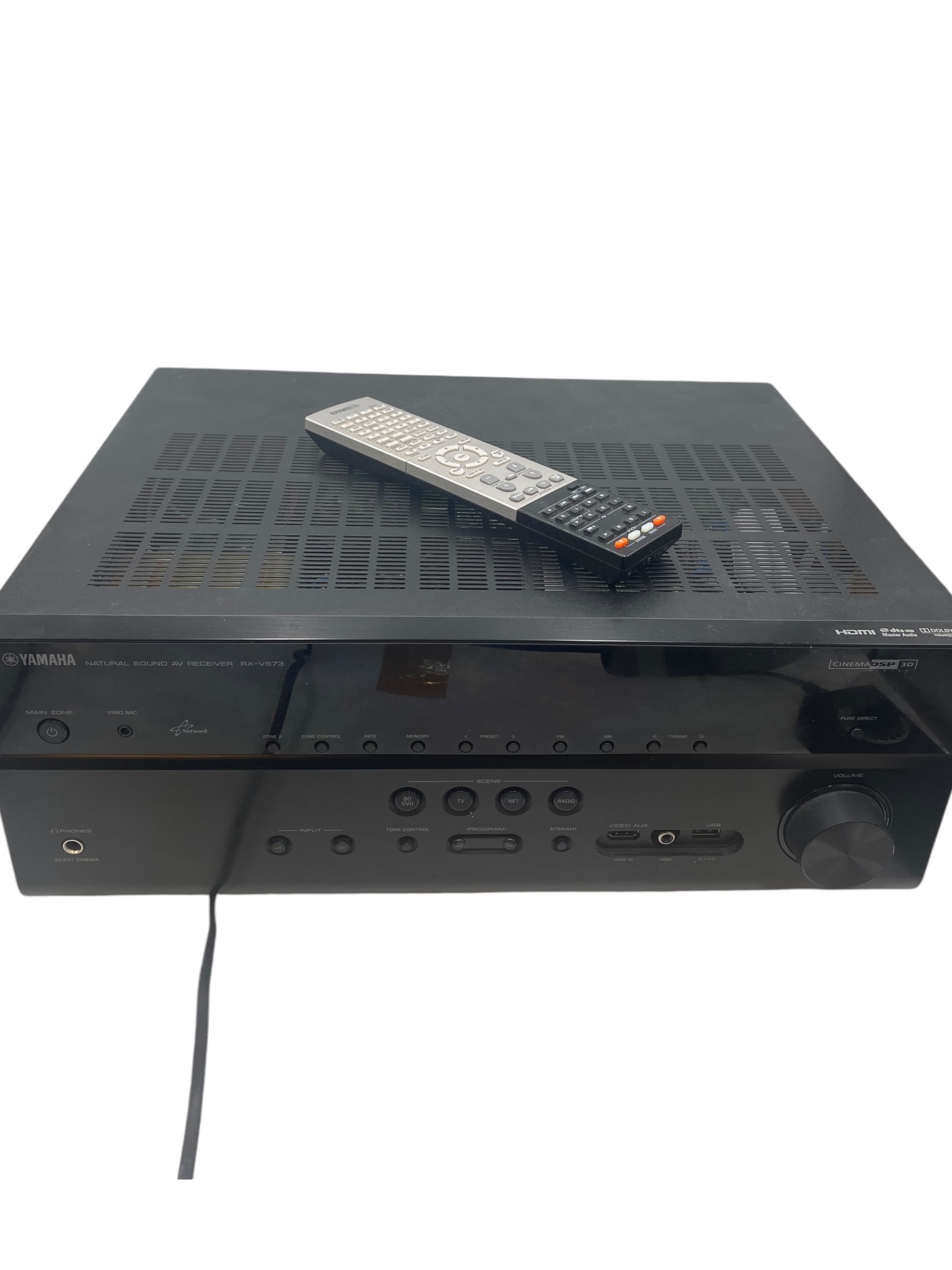 Amplituner Yamaha RX-V673 7.2 czarny + Pilot - Sklep, Opinie, Cena w ...