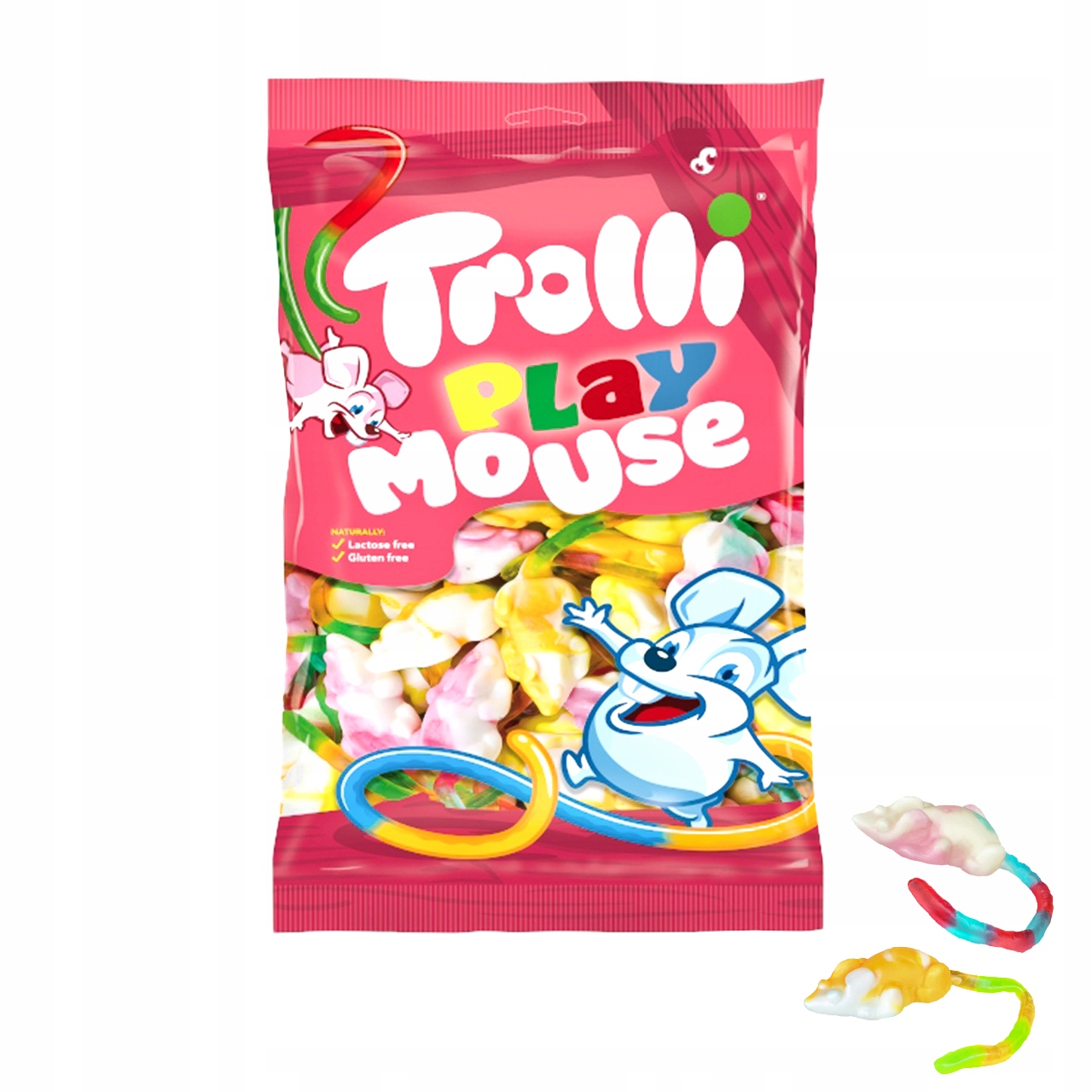 Trolli Żelki Myszy Myszki Pianki Play Mouse 1 kg (4000512733034) • Cena ...