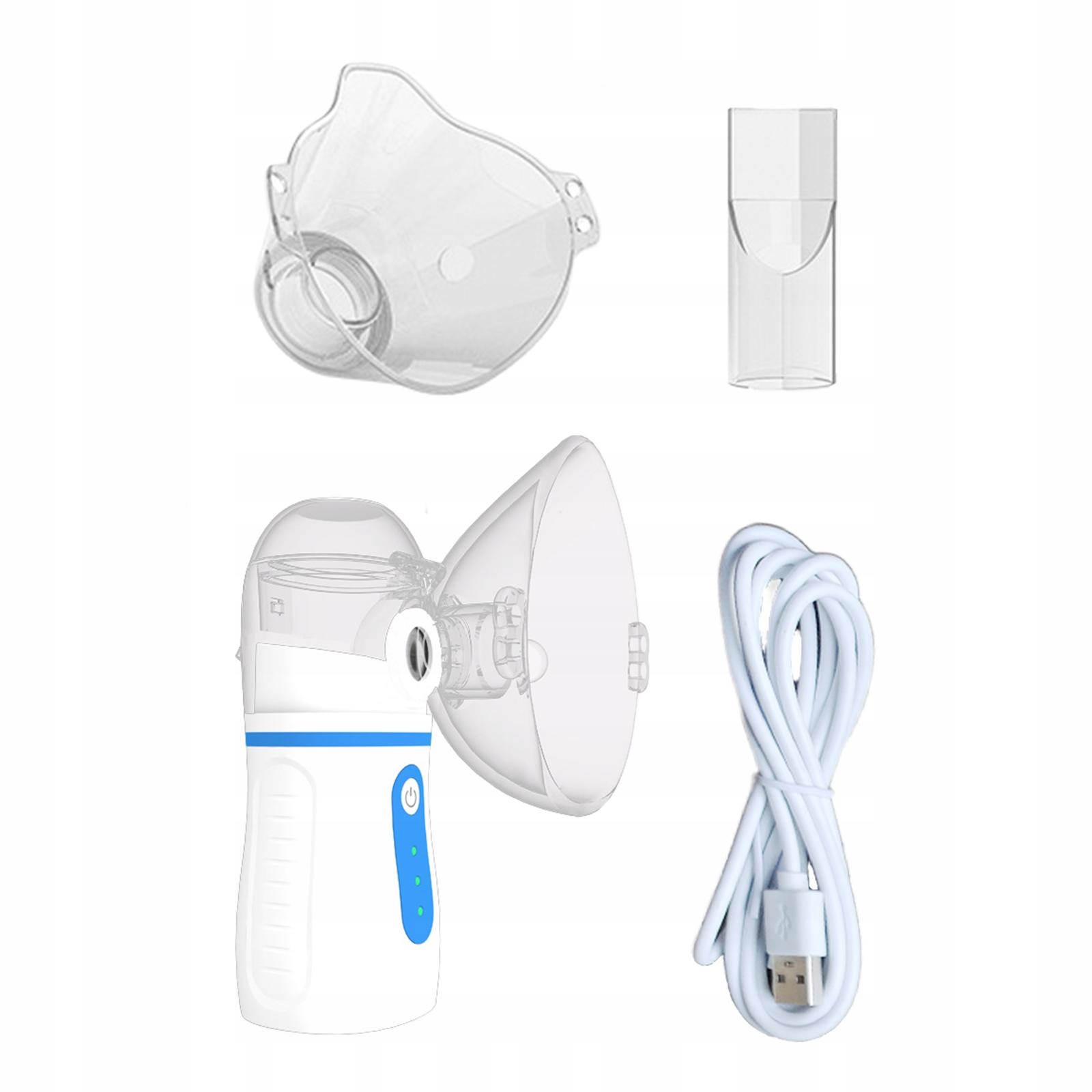 Inhalator parowy Nawilżacz Inhalator na kaszel • Cena, Opinie - Allegro