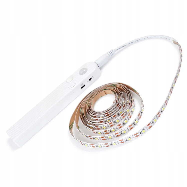 Taśma LED czujnik ruchu samoprzylepna na baterię (Taśma LED z ...