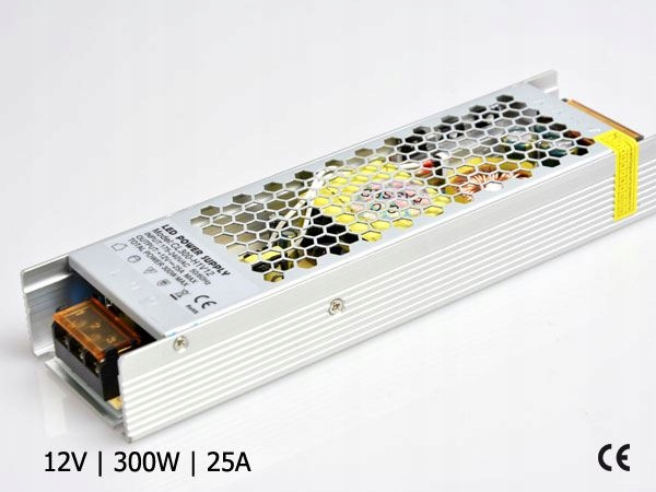 ZASILACZ LED MODUŁOWY CL IP20 12V 25A 300W - Sklep, Opinie, Cena w Allegro