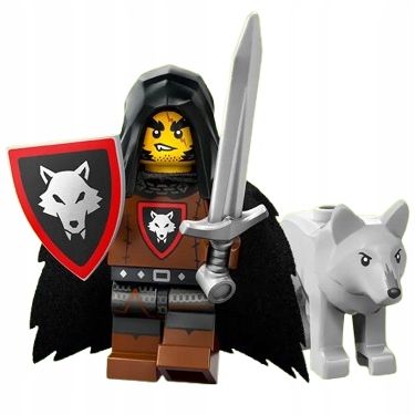 LEGO 71048 Minifigures Wolfpack Beastmaster figurka Rycerza Wilka ...